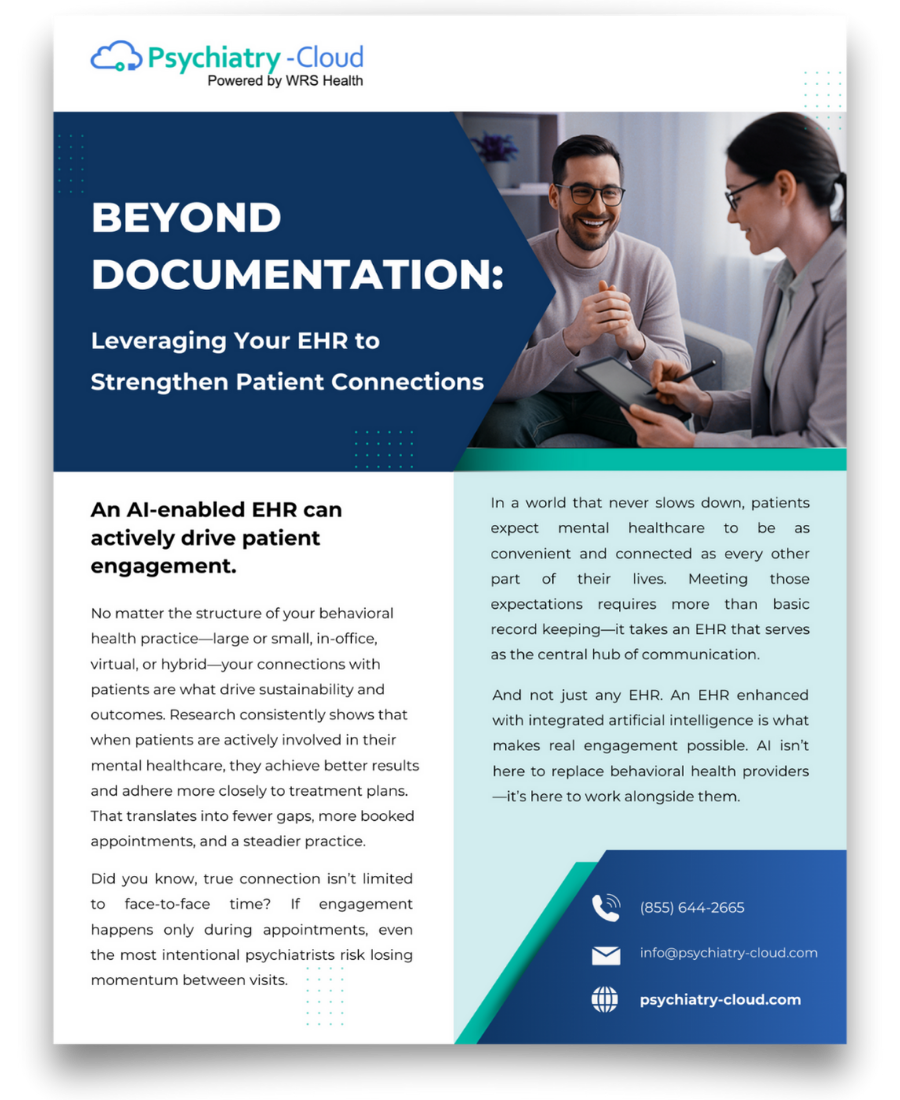 Engaging Patients With Your EHR | Psychiatry-Cloud